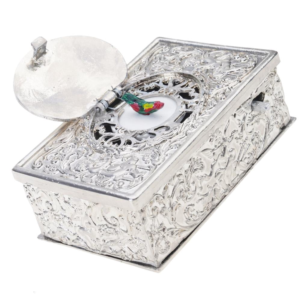 Osdhezcn Antique Mechanical Singing Bird Music Box With Handcrafted ...