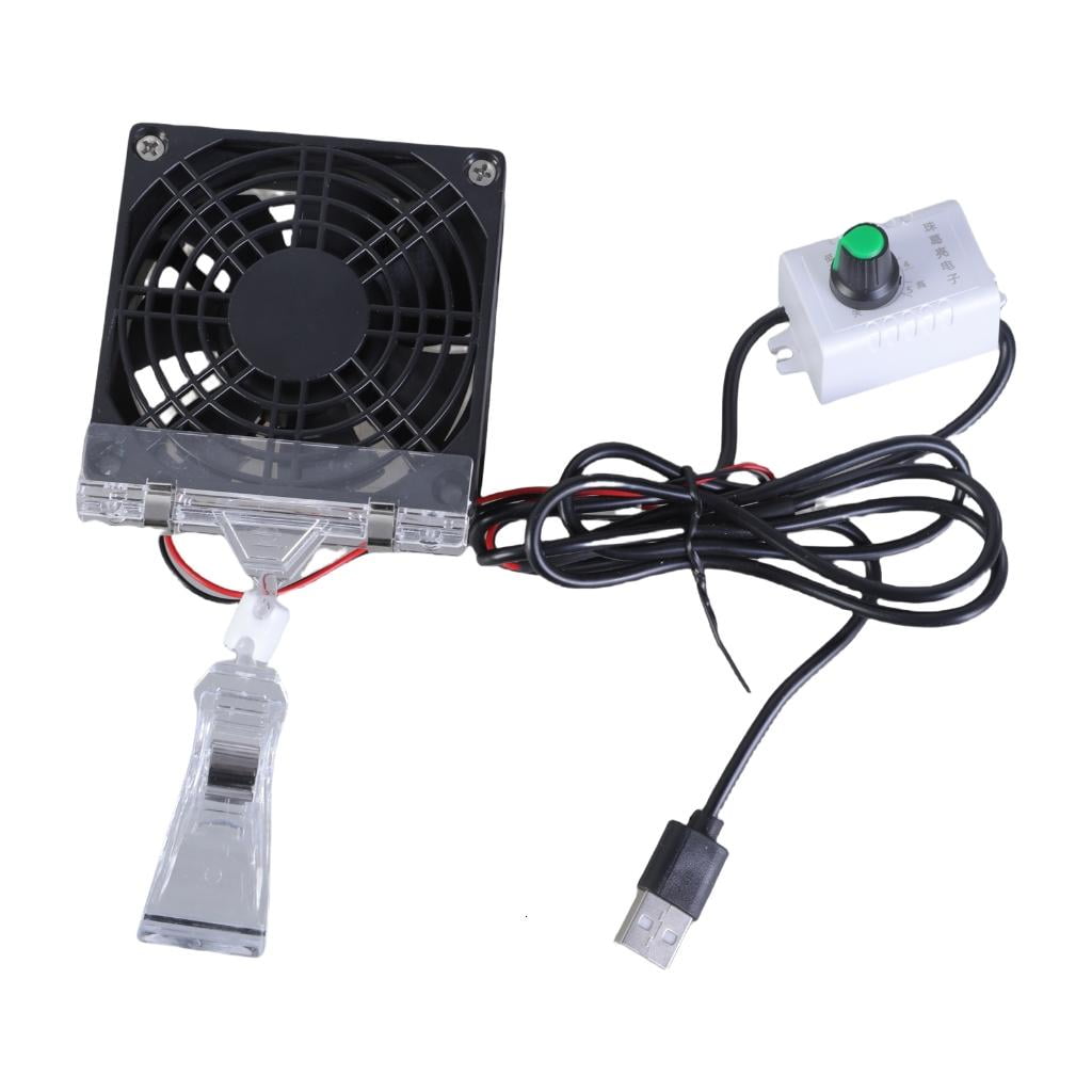 Osdhezcn Aquarium Fish Tank Cooling Fan System Chiller Control Reduce ...