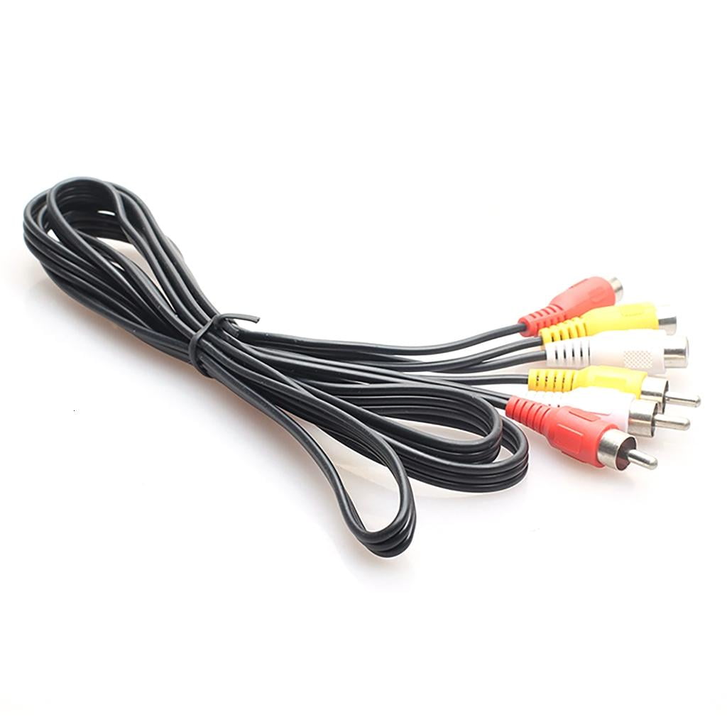 Osdhezcn Auditory Video Extension Cable 3RCA Male to Female Connectors ...