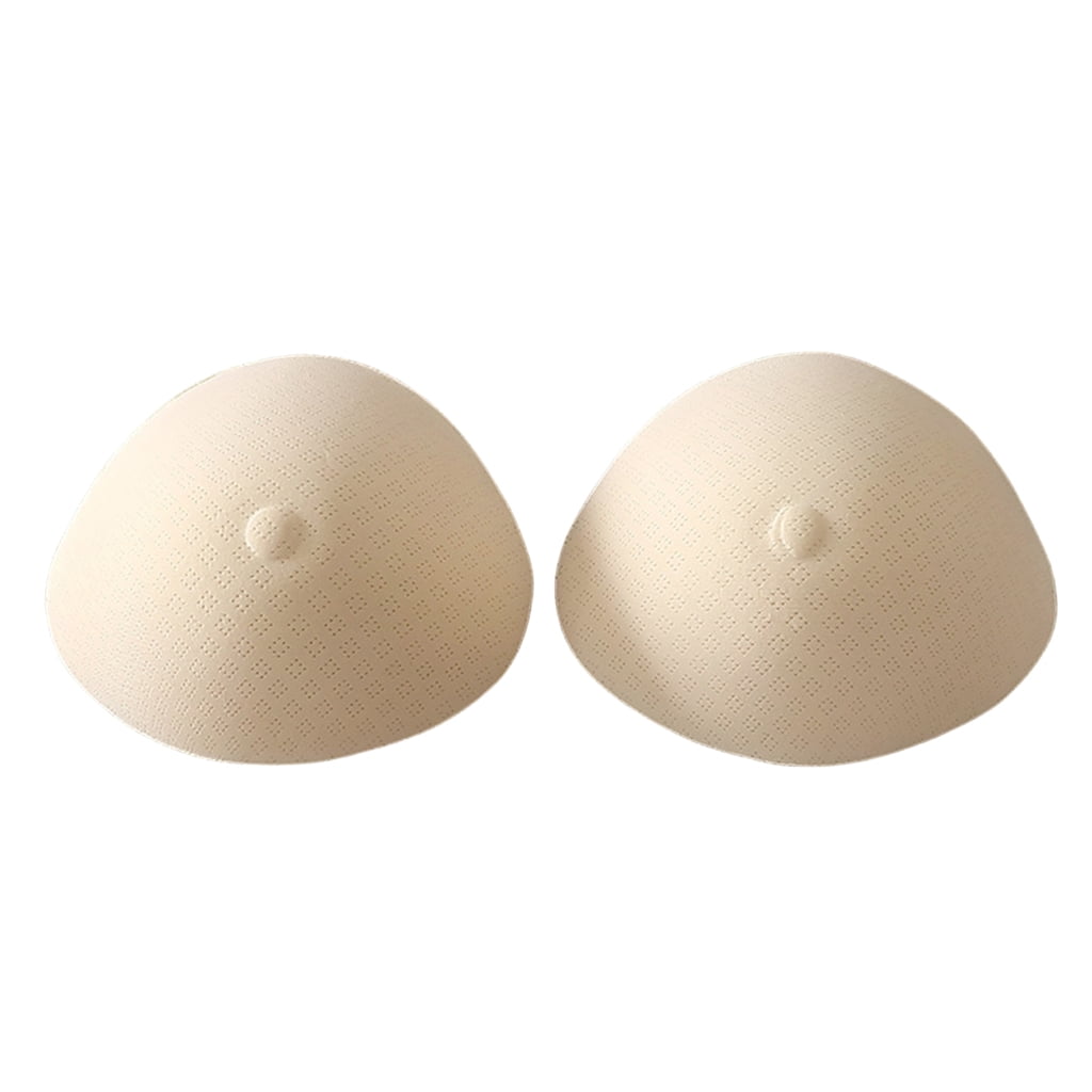Osdhezcn Breast Forms Enhancer Mastectomy Prosthesis Triangled Bras Pad ...
