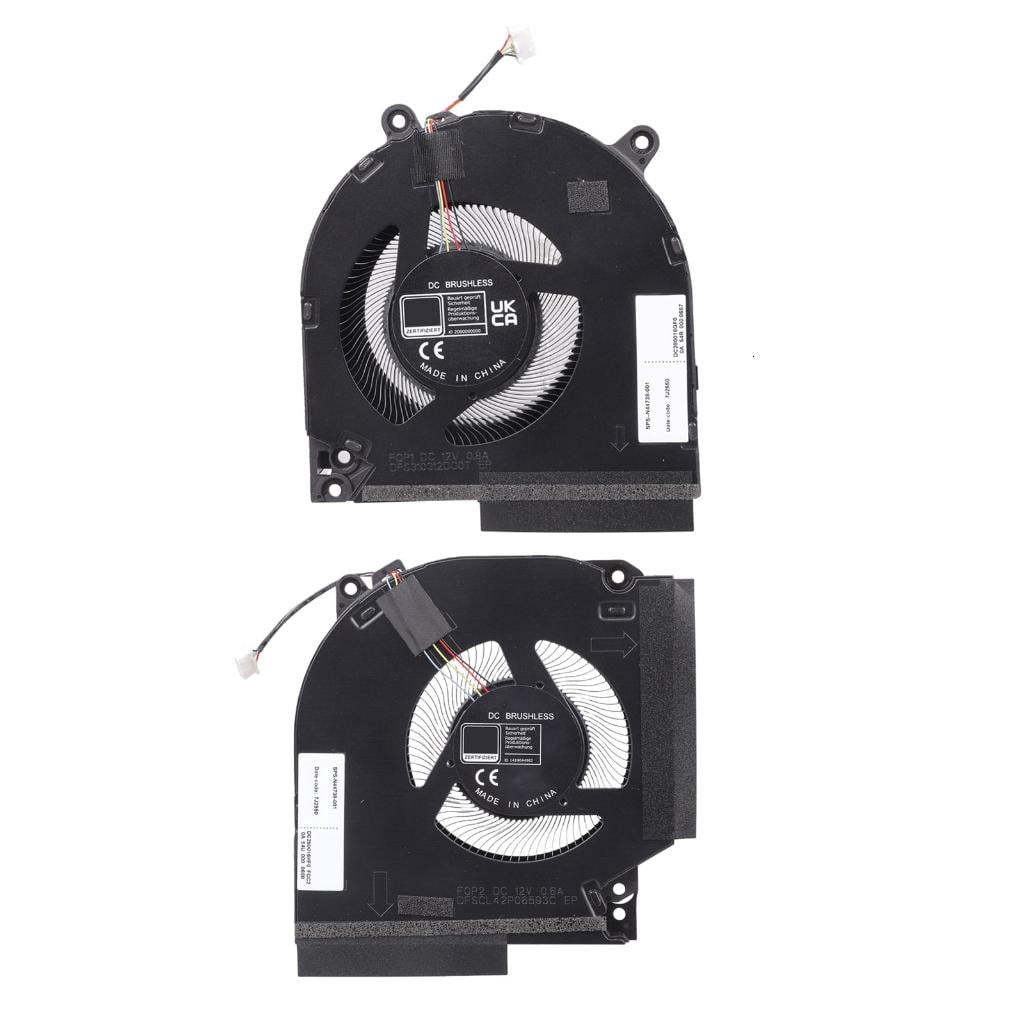 Osdhezcn CPU GPU Radiator Replacement Graphics Card Laptop Cooling Fan ...