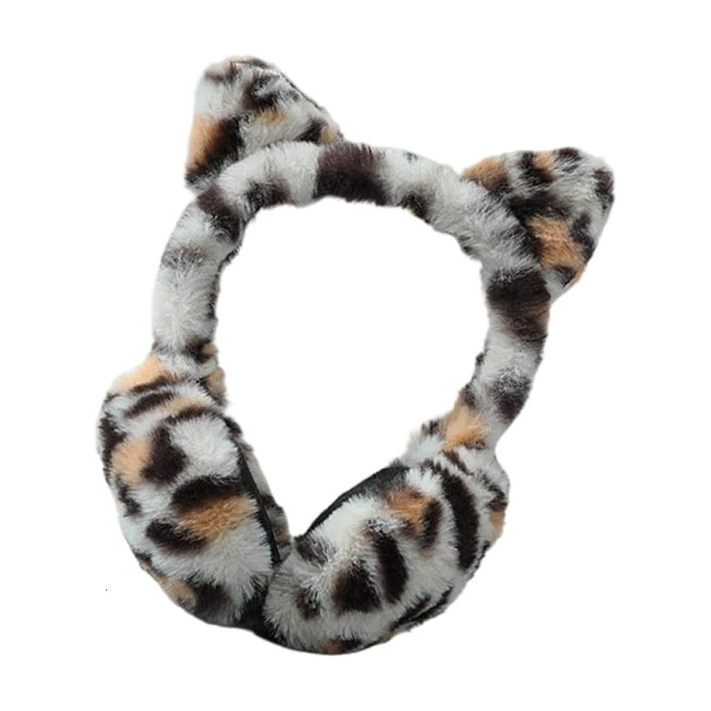 Osdhezcn Cartoon Leopard Inspired Ear Muffs For Cold Weather ...