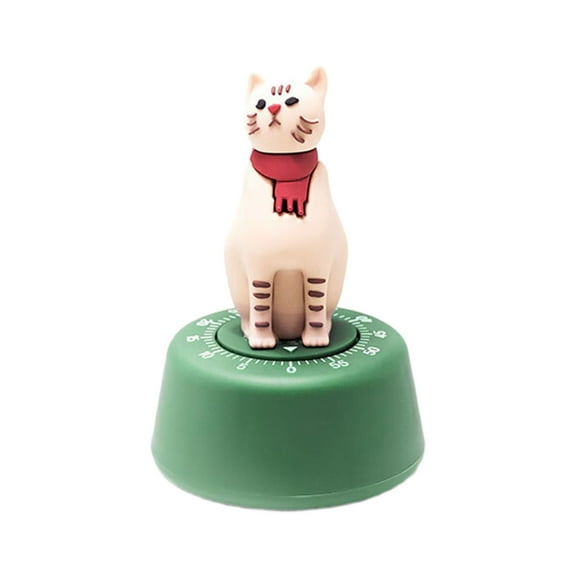 Osdhezcn Cartoon Timer Manual Rotating Countdown Cooking Baking Frying ...