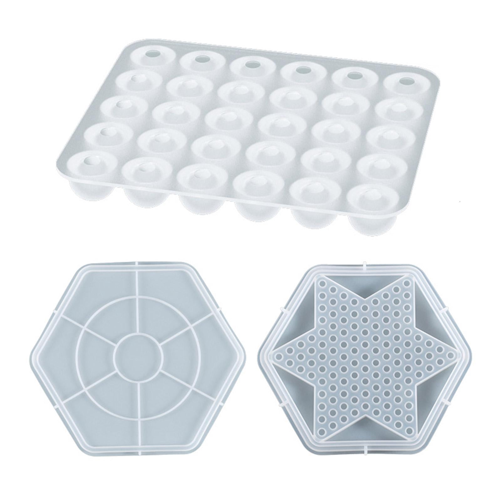 Osdhezcn Checker Crystal Epoxy Casting Molds for DIY Art Crafts Making ...