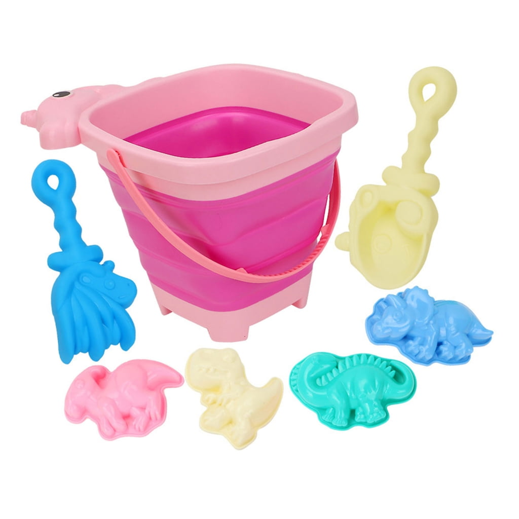 Osdhezcn Children's Sand Play Bucklet and Shovel Set with Mold for ...