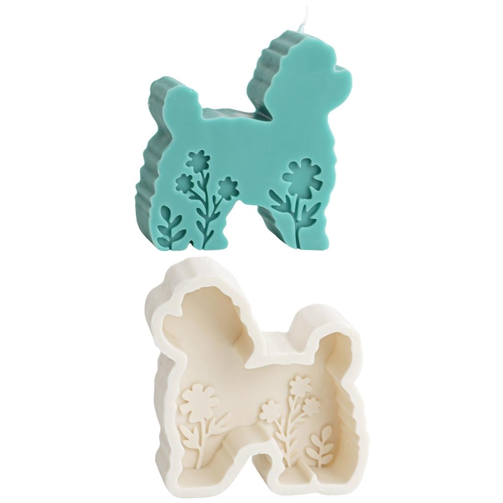 Osdhezcn Creative Animal Silicone Candle Mold Animal Shape Ornament ...