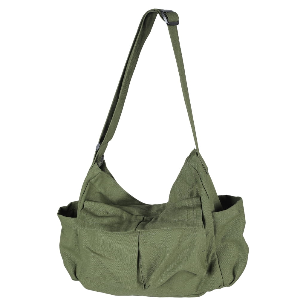 Osdhezcn Crossbody Bag Japanese-Style Fashion Canvas Postman Bag Simple ...