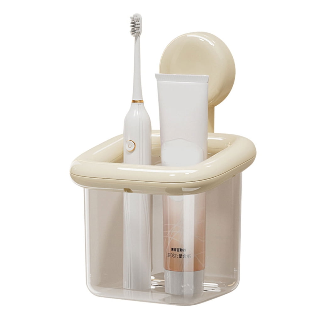 Osdhezcn Cute Design Bathroom Toothbrush Holder Wall Mounted Suction ...
