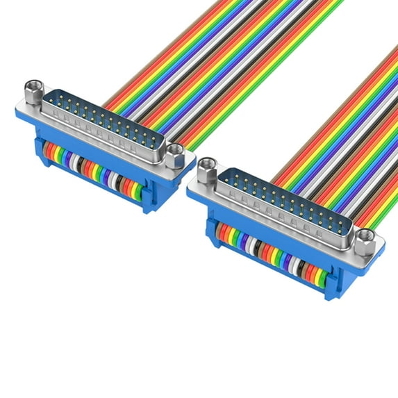 Osdhezcn DB25 Serial Port Cable PVC 25Pin DB25 Parallel Male Female ...