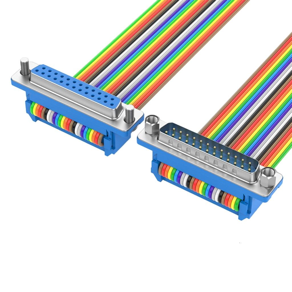 Osdhezcn DB25 Serial Port Cable PVC 25Pin DB25 Parallel Male Female ...