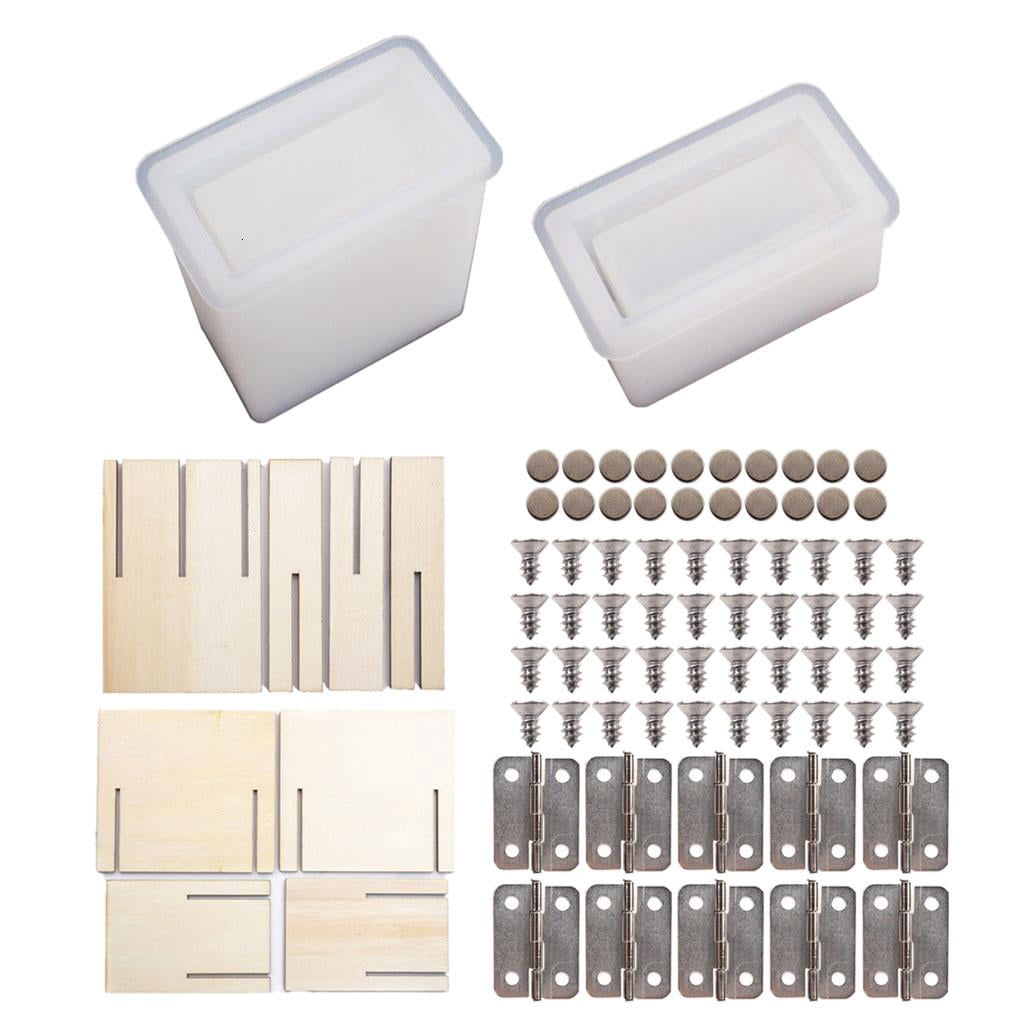 Osdhezcn DIY Cigarette Box Epoxy Resin Mold Cigaret Storage for Case ...