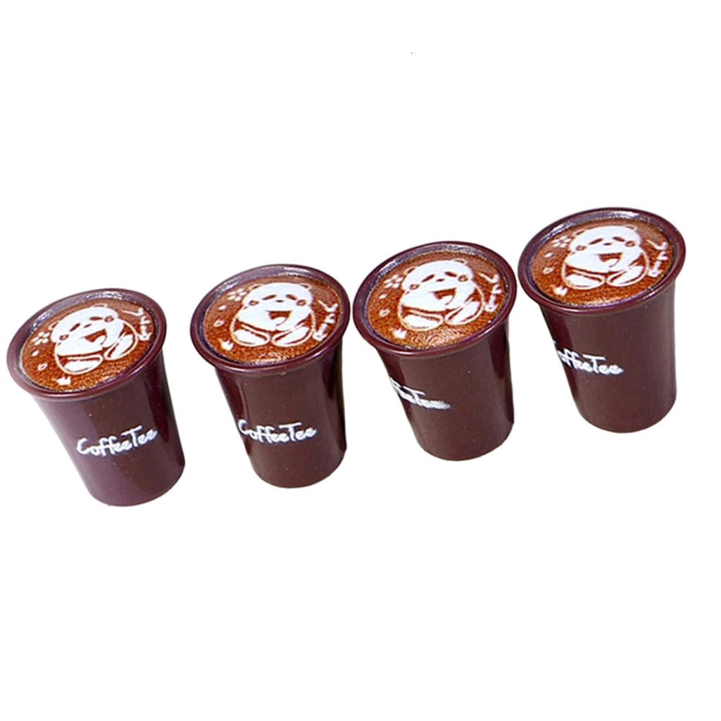 Osdhezcn Decorative Latte Art Coffee Cup Sculpture Resin Materials ...