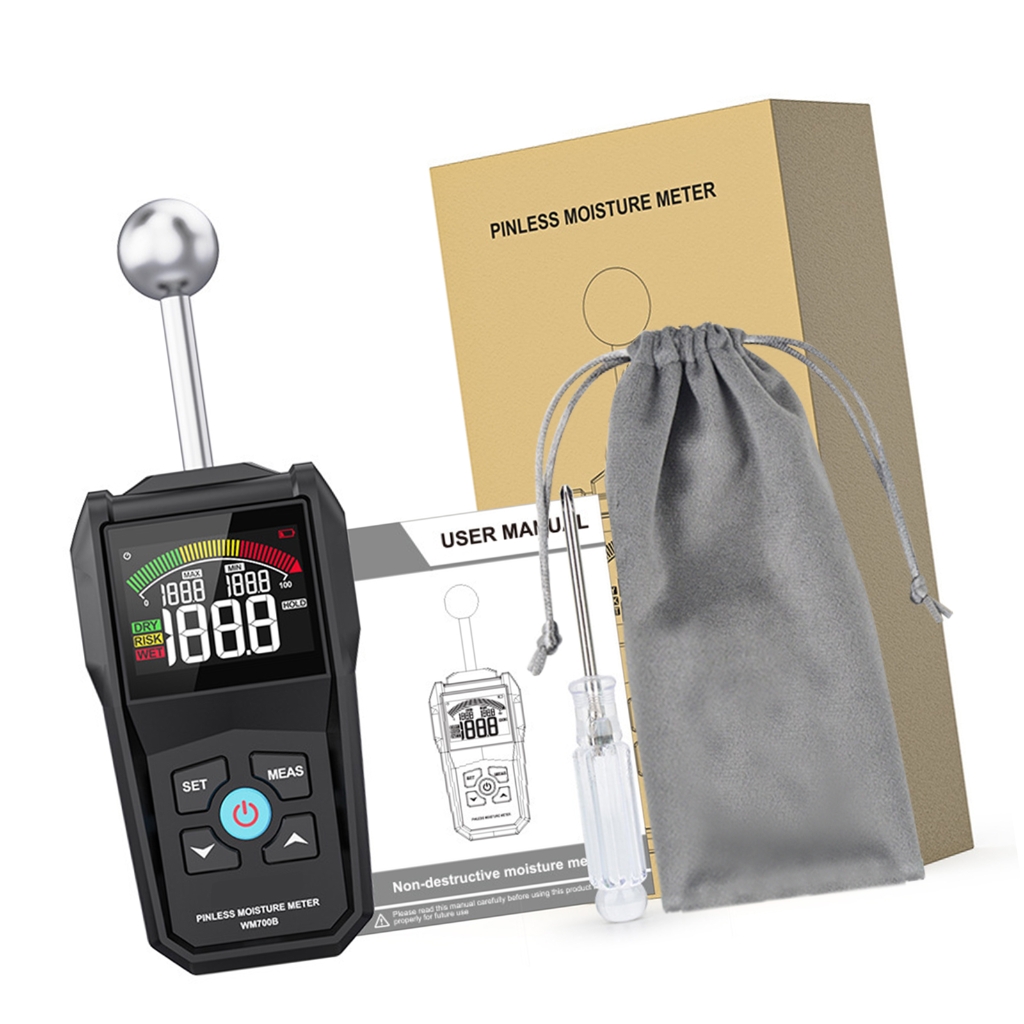 Osdhezcn Digital Moisture Tester For Building Materials Wood Floor Auto ...