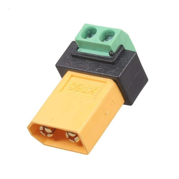 Osdhezcn Double Purpose XT60 Male To 2Pin Terminal Adapter 10A Capacity ...