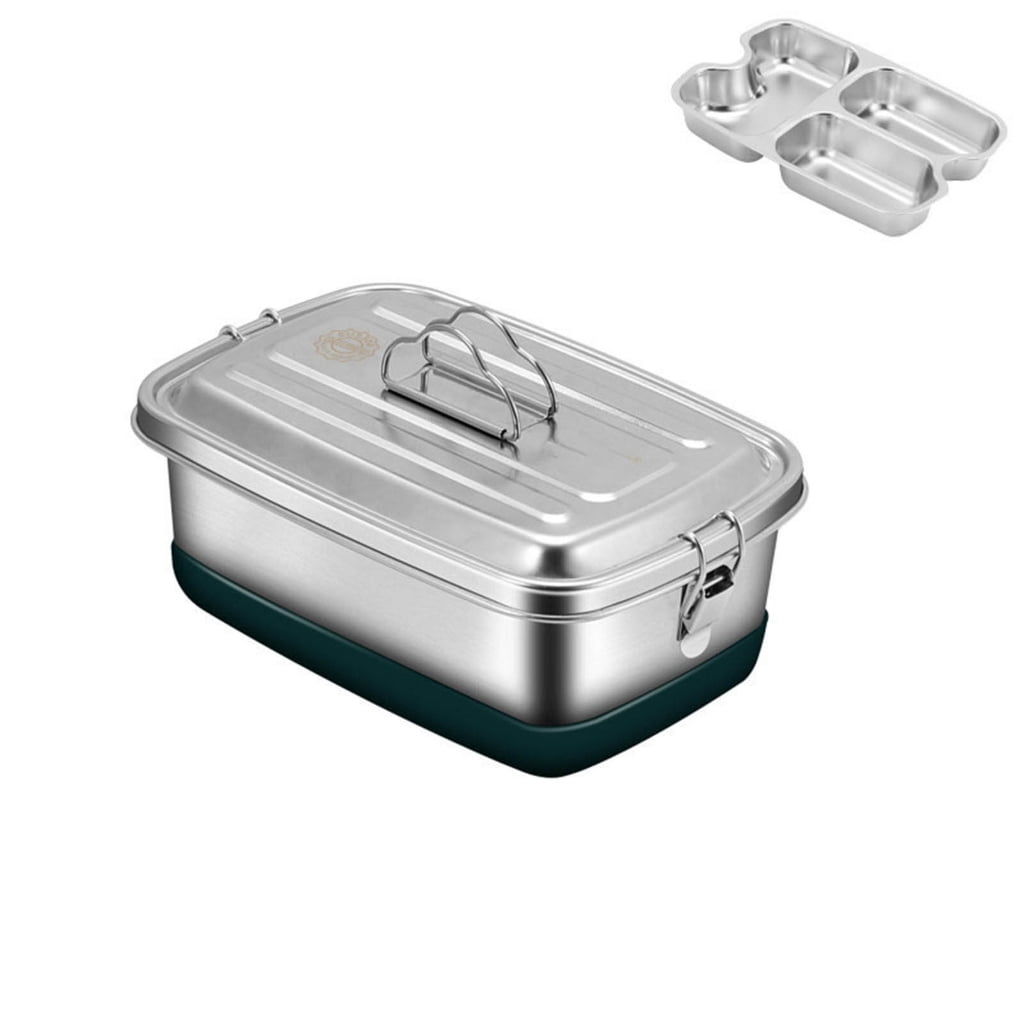 Osdhezcn Durable 304 Stainless Steel Lunch Box Effective Large Leak ...