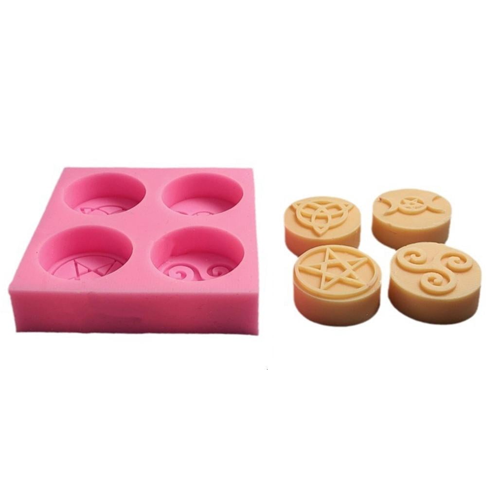Osdhezcn Easy Release Silicone Mold Set for Symbol Shaped Candle and ...