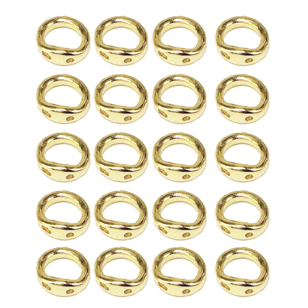 Osdhezcn Elegant Double Hole Linking Circles Sophisticated Craft Rings ...
