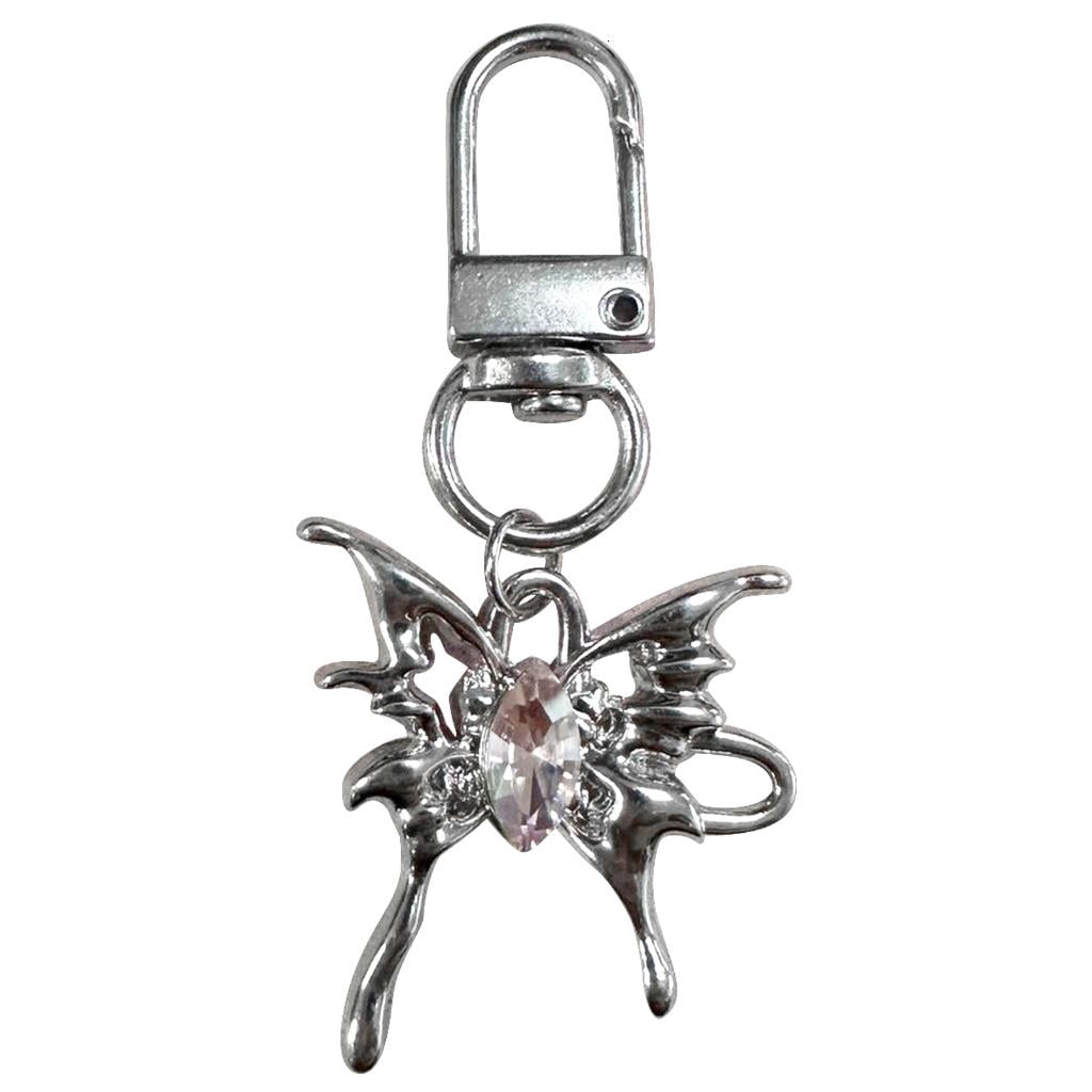 Osdhezcn Eye Catching Bow/Star/Heart Key Chain Pendant Butterfly Shape ...