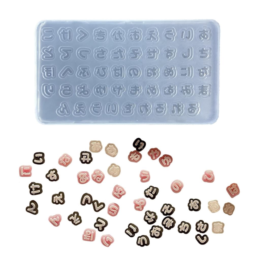 Osdhezcn Filler Japanese Word Resin Casting Silicone Mold Woman ...