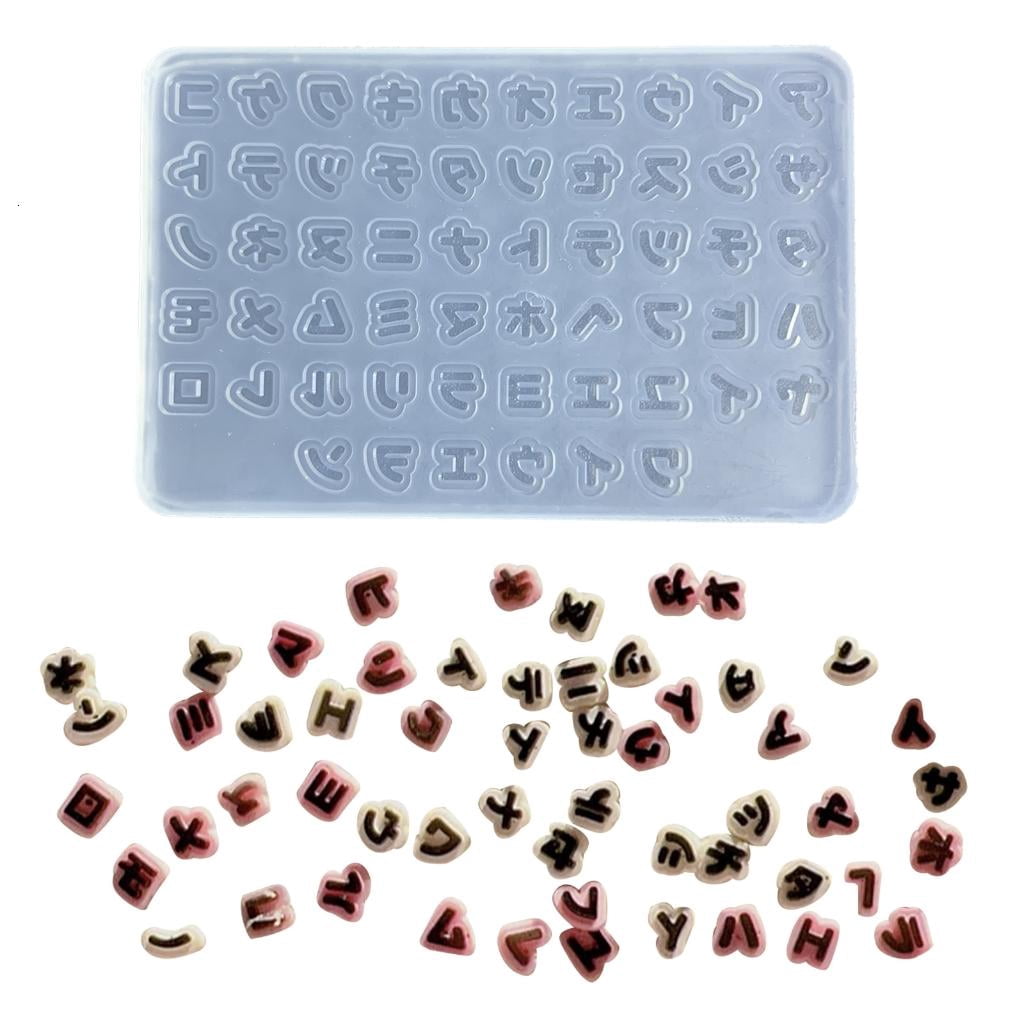 Osdhezcn Filler Japanese Word Resin Casting Silicone Mold Woman ...