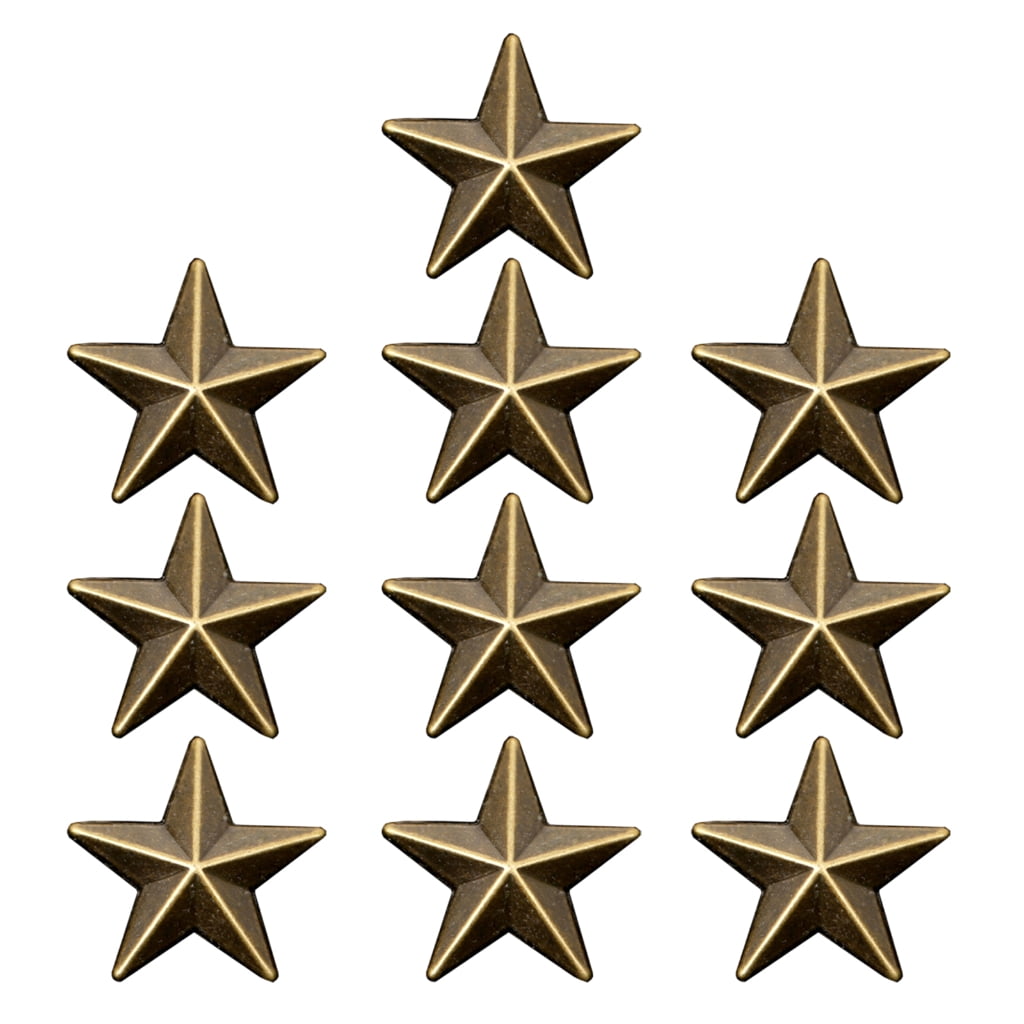 Osdhezcn Five-Pointed Star Lapel Pin Collar Corner Women Mens Pentagram ...