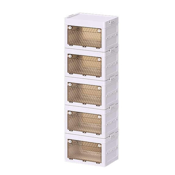 Osdhezcn Foldable Armoire Closet with Hanging Rods Clothes Organizer ...