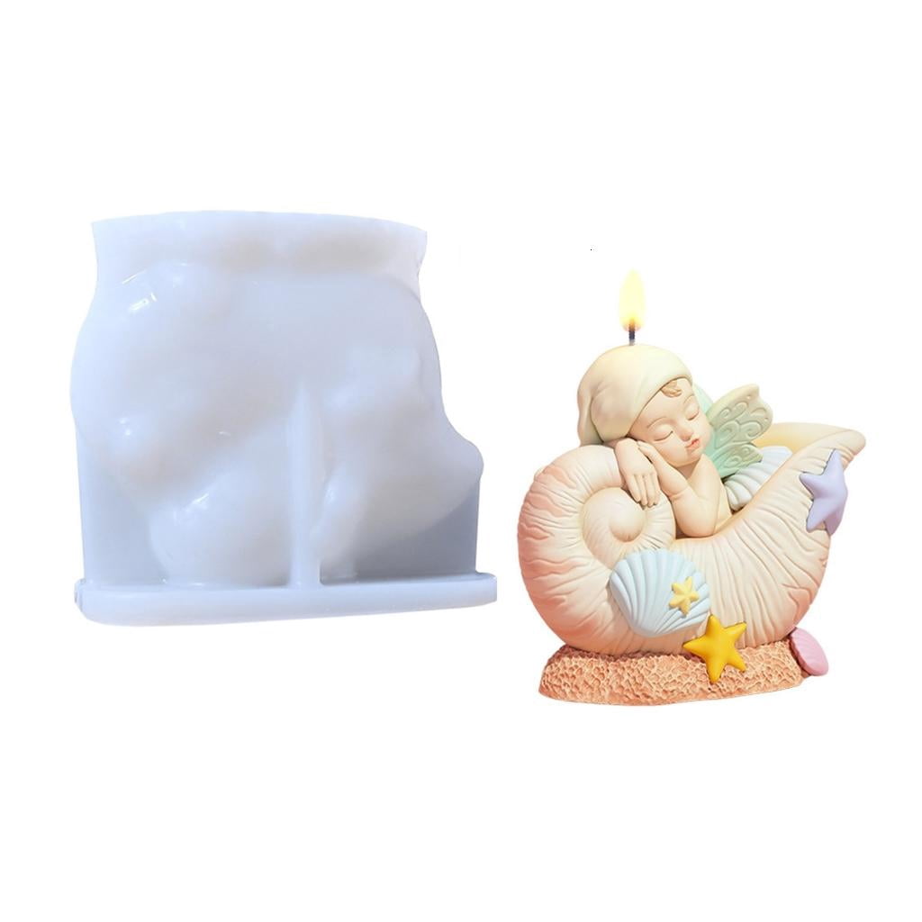 Osdhezcn Food Grade Silicone Candle Mold Marine Shapes Crafting ...