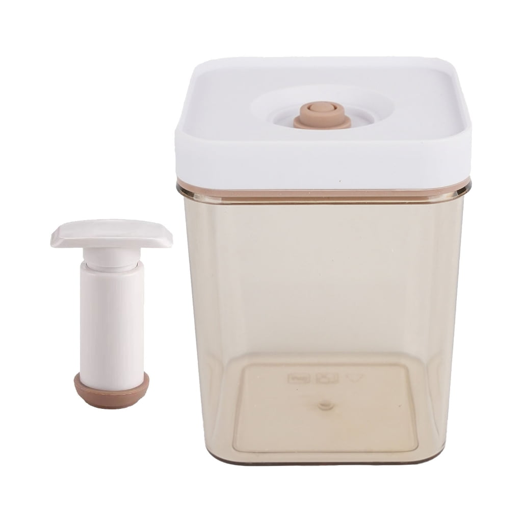 Osdhezcn Food Vacuum Storage Box with Removable Drain Plate Airtight ...