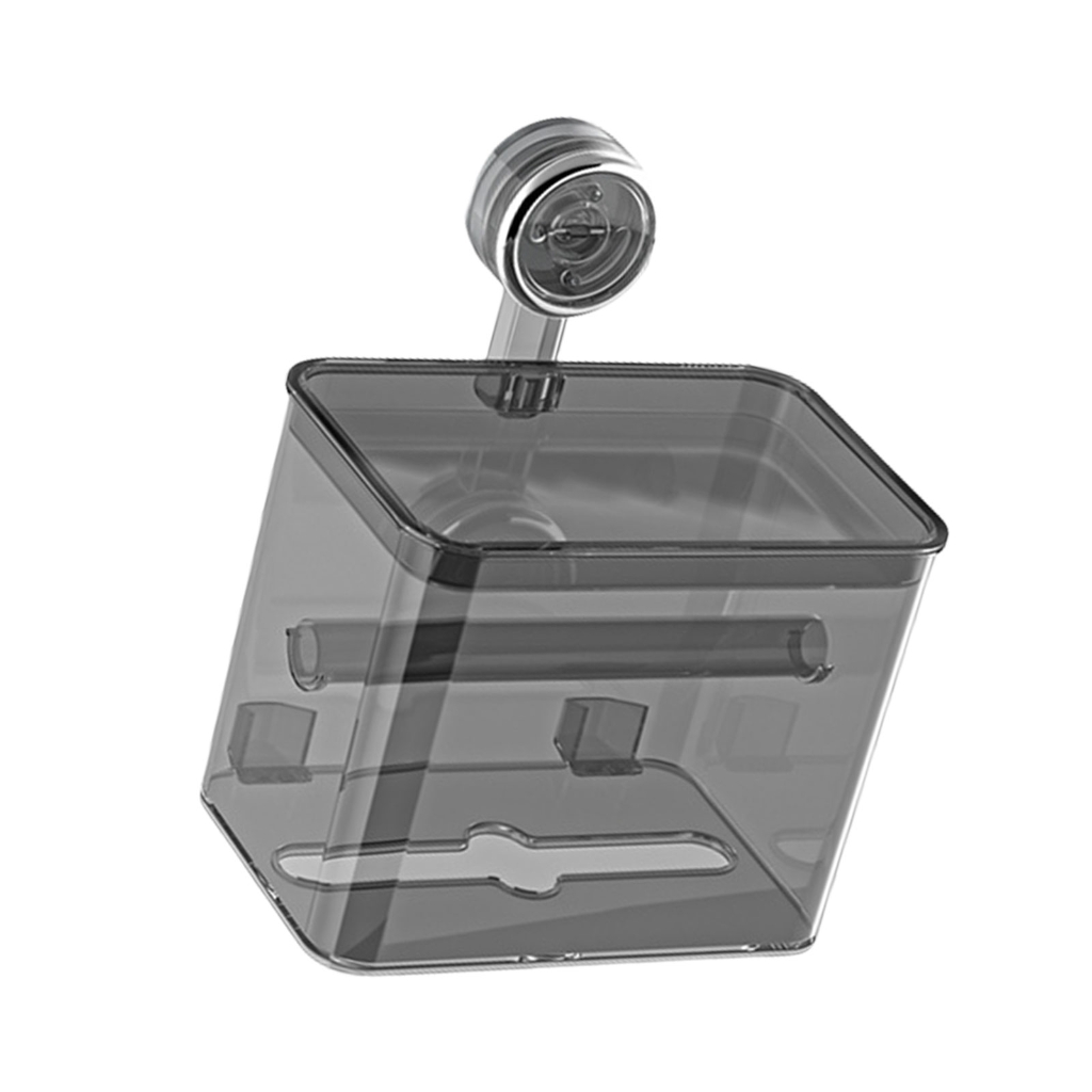 Osdhezcn Functional Bathroom Tissue Box Space Saving Suction Tissue ...