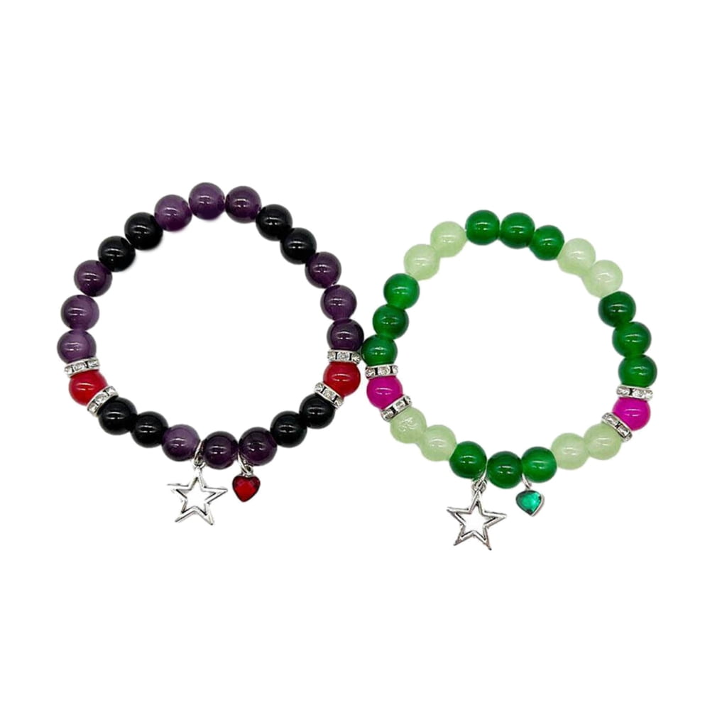 Osdhezcn Guitar Five-pointed Star Stacked Bracelets Couple Ins Niche ...
