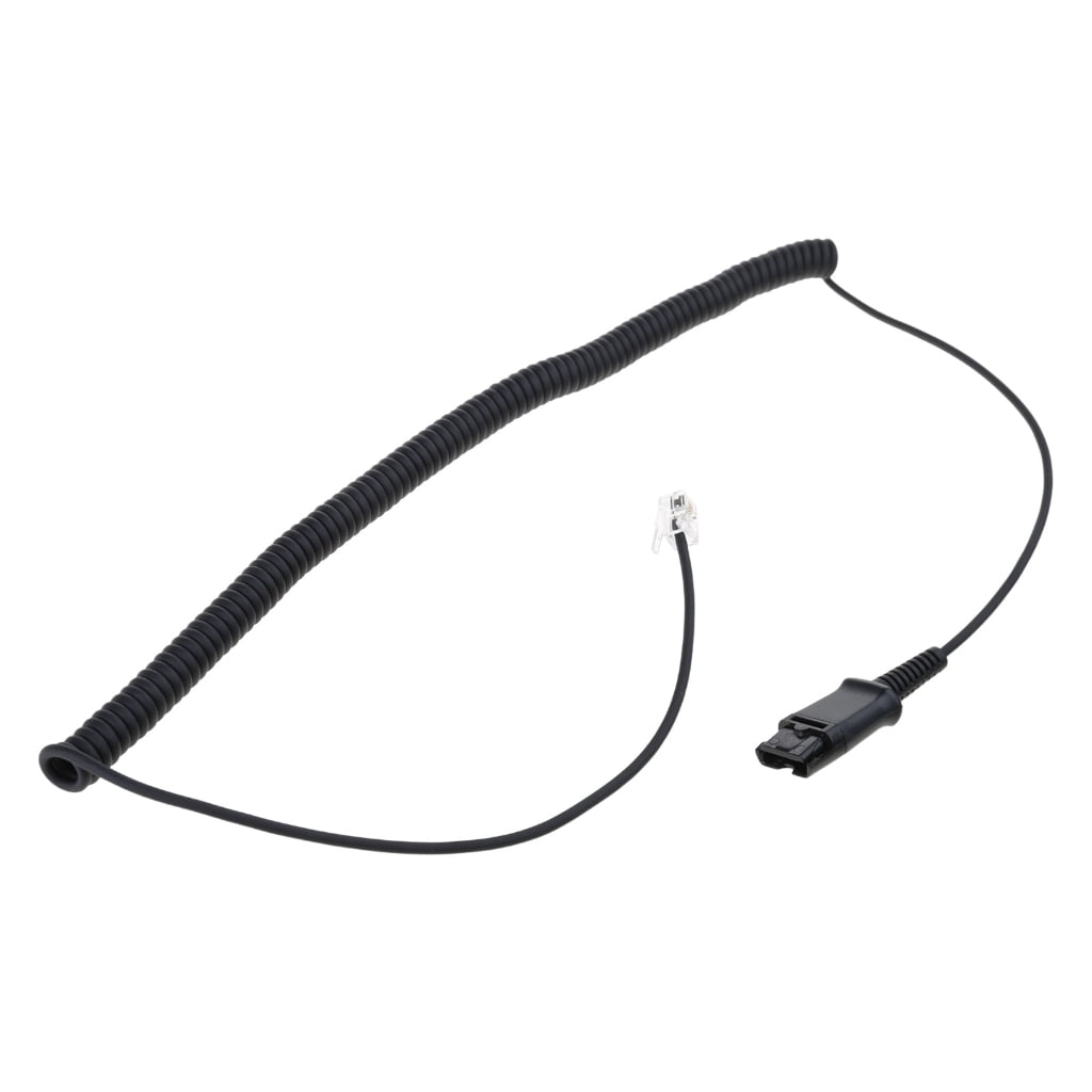 Osdhezcn Headsets Adapter Cord for QD Headsets to Connection to Office ...