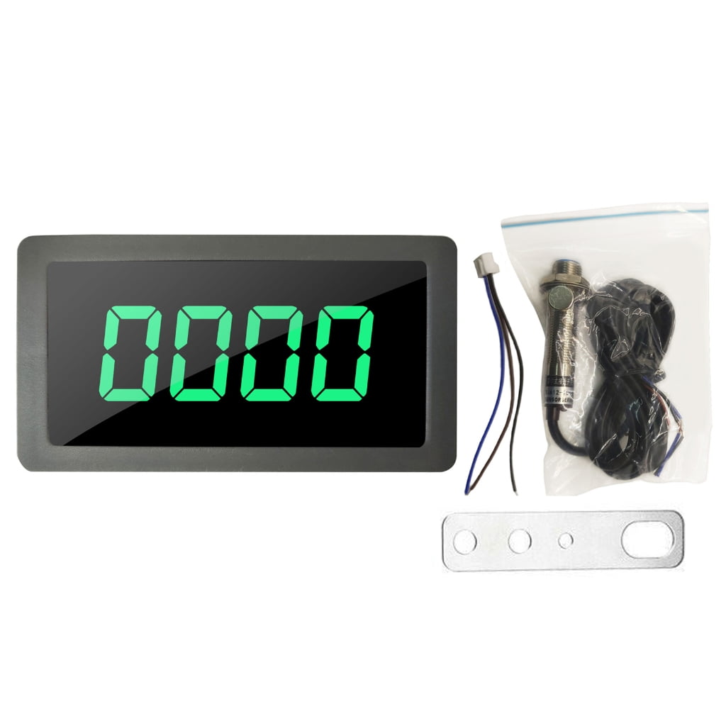 Osdhezcn High Accuracy Digital Tachometer LED Display Speed Measurement ...