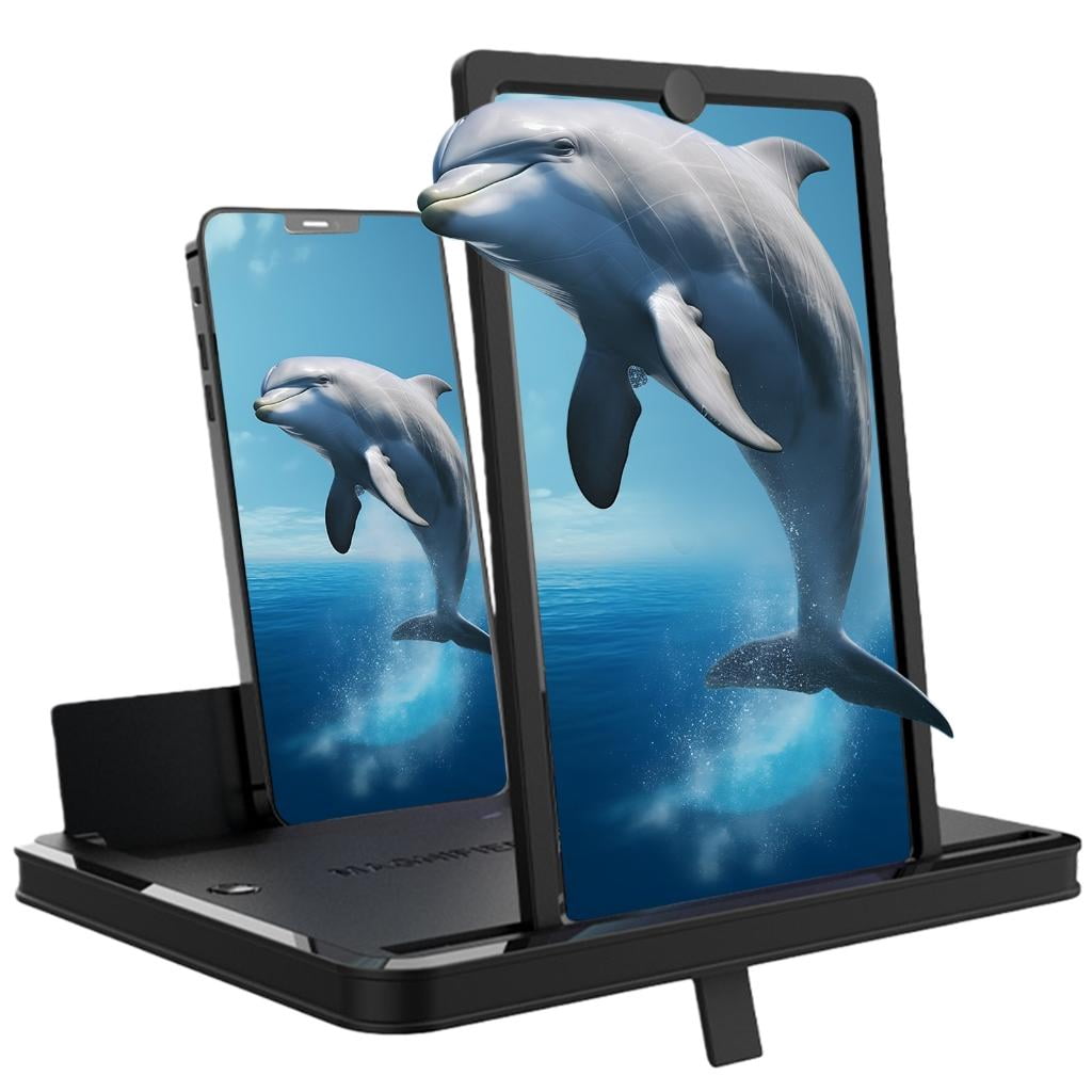 Osdhezcn High Definition Adjustable 3D Mobile Display Enhancer Viewer ...