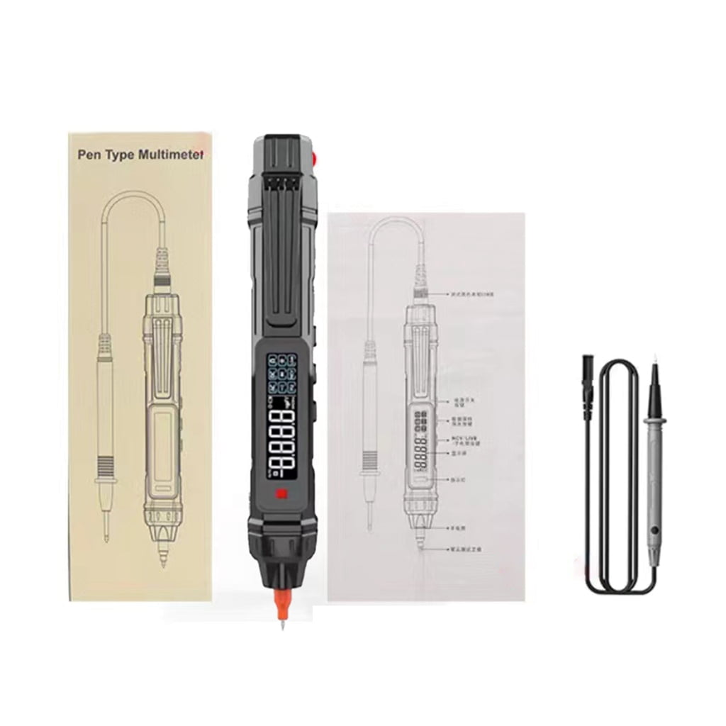 Osdhezcn High Precisions Digital Multimeter Large Screen Display & Back ...