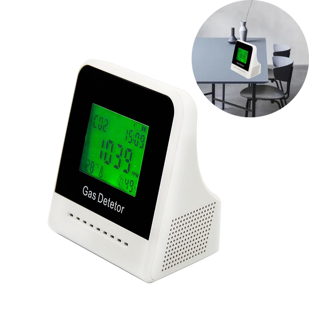 Osdhezcn Indoor Air Quality Sensor Portbale CO2 Detector Temperature ...