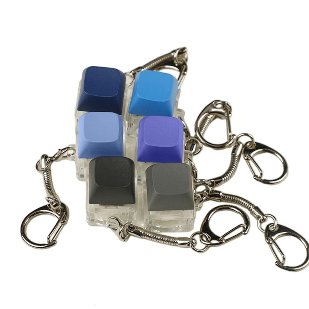 Osdhezcn Interactive Keyboard Sensory Toy Keychain Decompression Toy ...