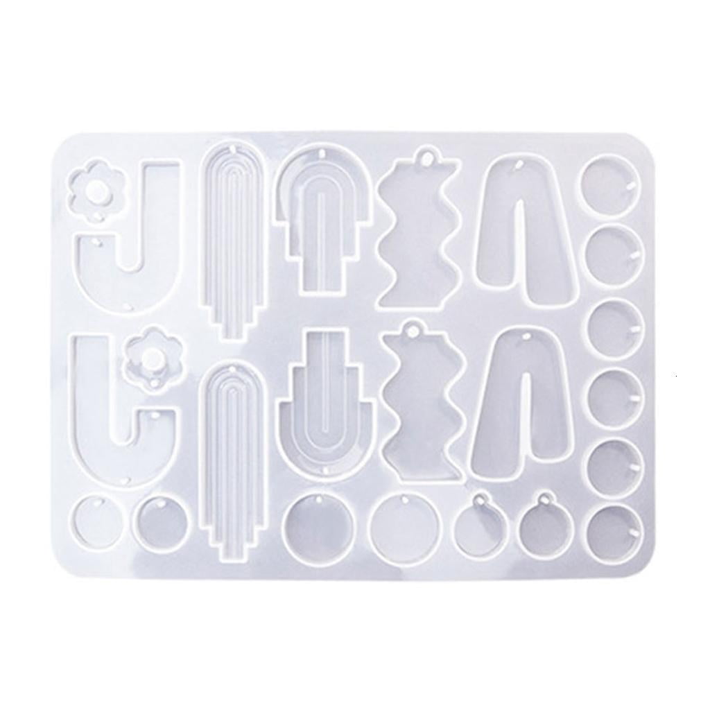 Osdhezcn Irregular Earring Molds Necklace Pendant Making Mold DIY ...