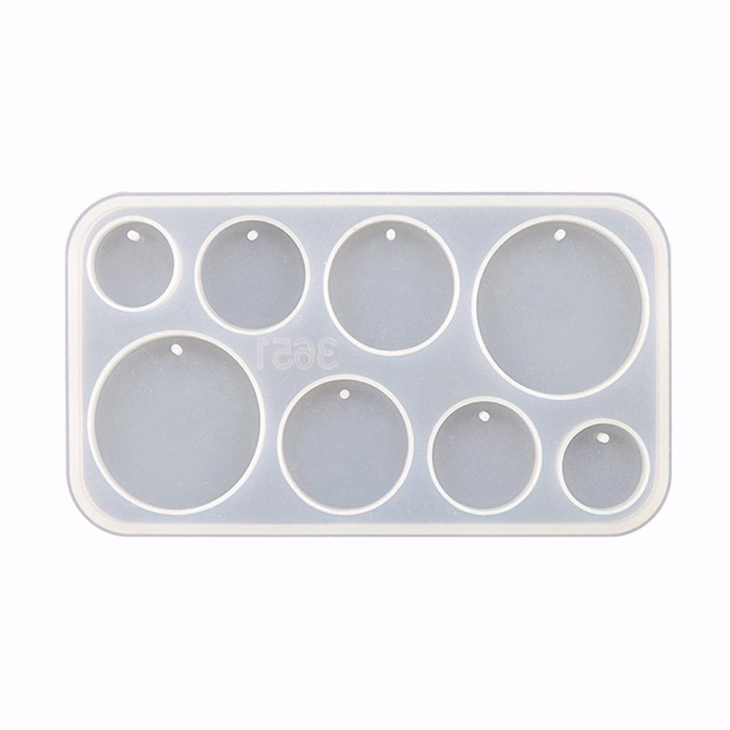 Osdhezcn Keychain Moulds Pendant Molds with Holes Multi-Shapes Hand ...