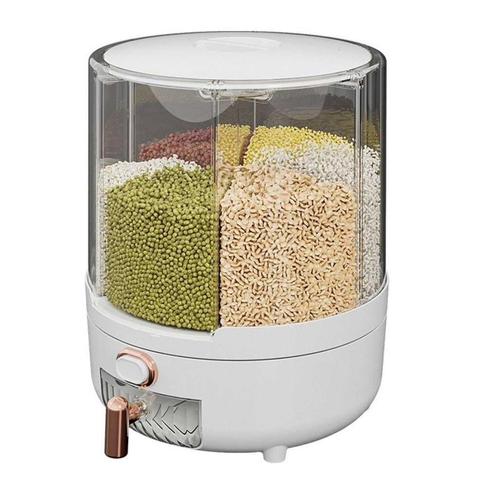 Osdhezcn Kitchen Rice Organization for Nut Grains Dry Food Flour Grain ...