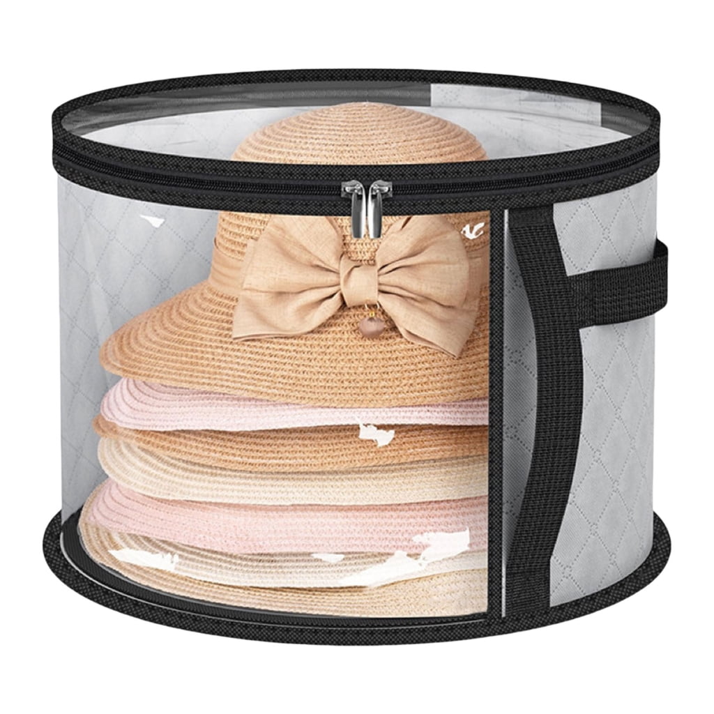 Osdhezcn Large Foldable Hat Storage Bag For Travel And Closet ...