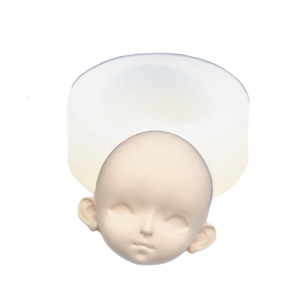 Osdhezcn Lightweight Silicone Clay Doll Face Molds Anime Characters ...
