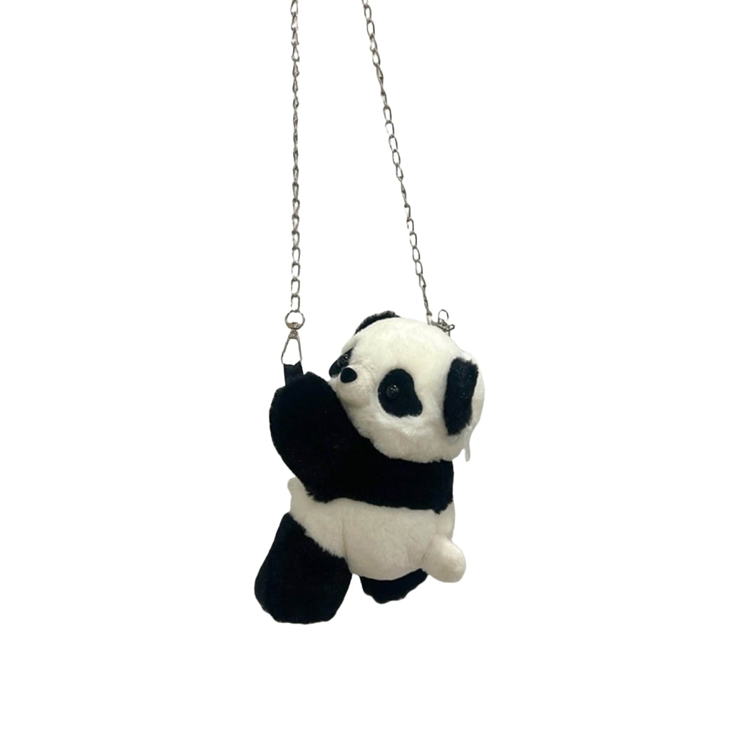 Osdhezcn Lovely Crossbody Bag for Women Cartoon Bear Backpack Plush ...