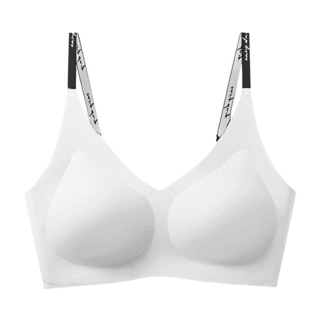 Osdhezcn Low Back Bras for Women V-Neck U-Shaped Backless Bra Invisible ...