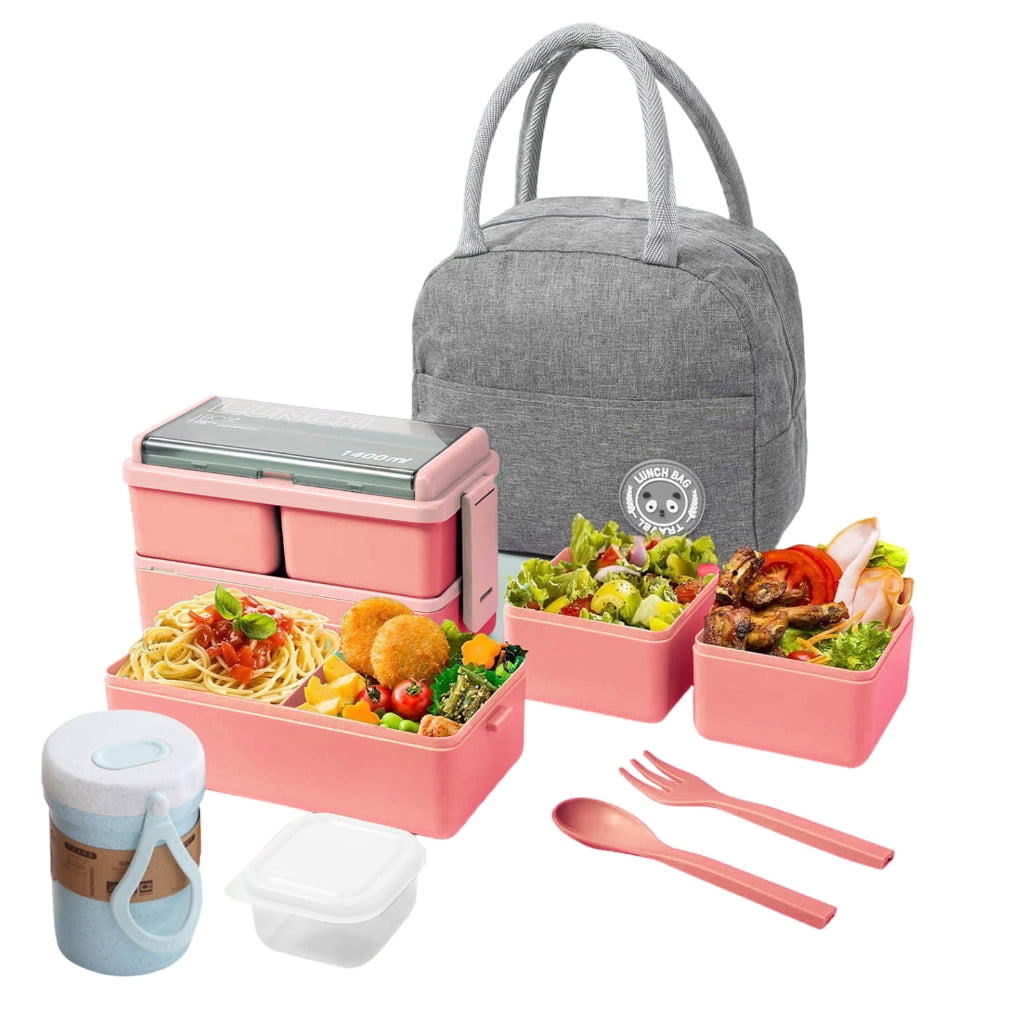 Osdhezcn Lunch Box Food Box Meal Box Double Layer Food Storage Box ...