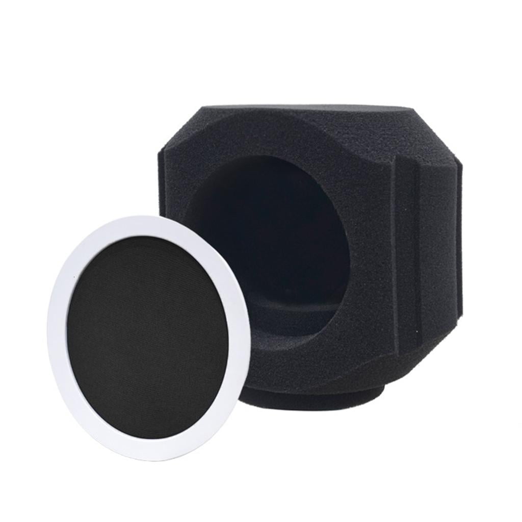 Osdhezcn Microphone Windscreen Studio Microphone Noise Isolation Shield ...