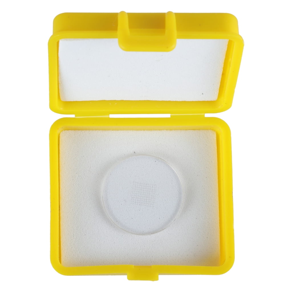 Osdhezcn Microscope Micrometer Microscope Calibration Slide Precision ...