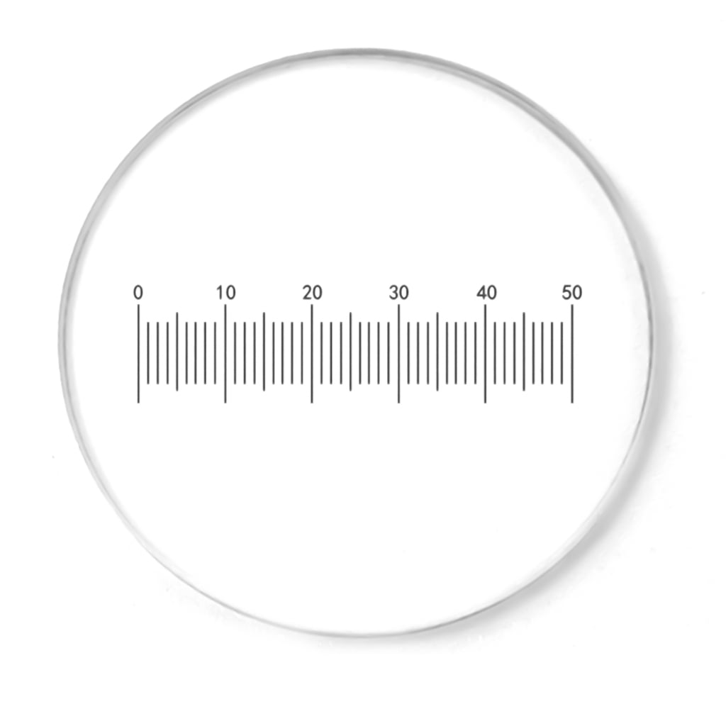 Osdhezcn Microscope Micrometer Microscope Calibration Slide Precision ...