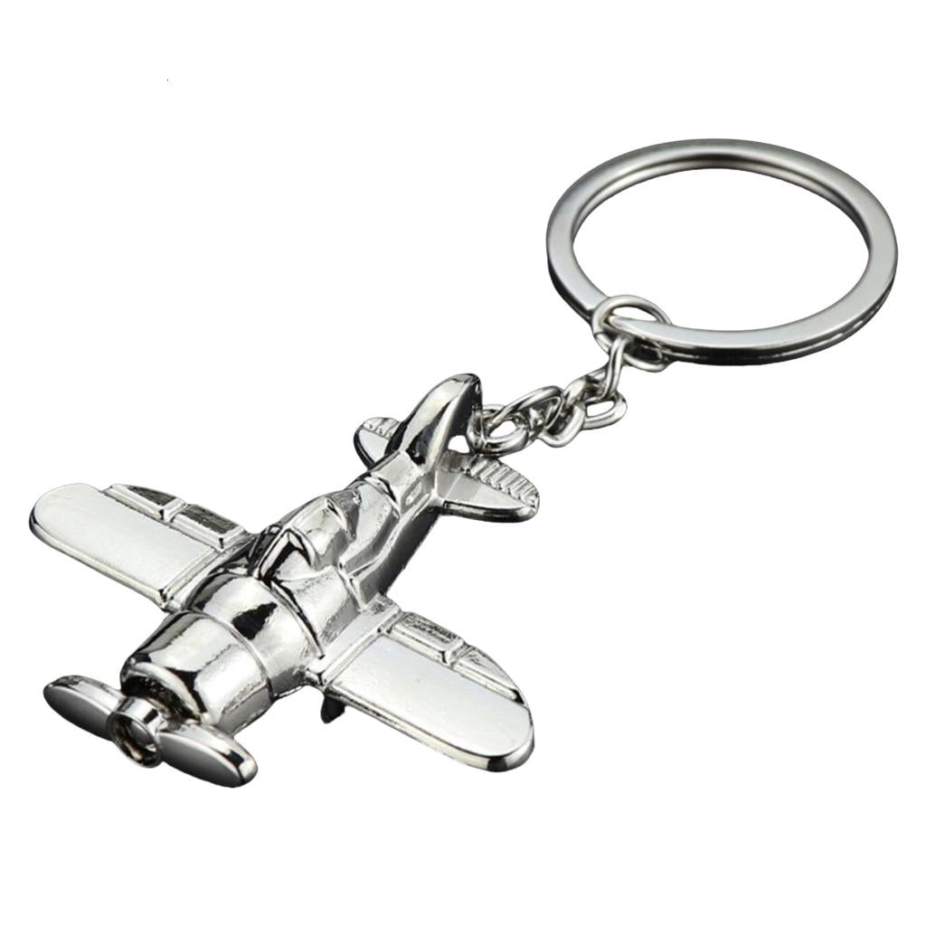 Osdhezcn Modern Aviation Theme Keyring Accessory Metal Craftsmanship ...