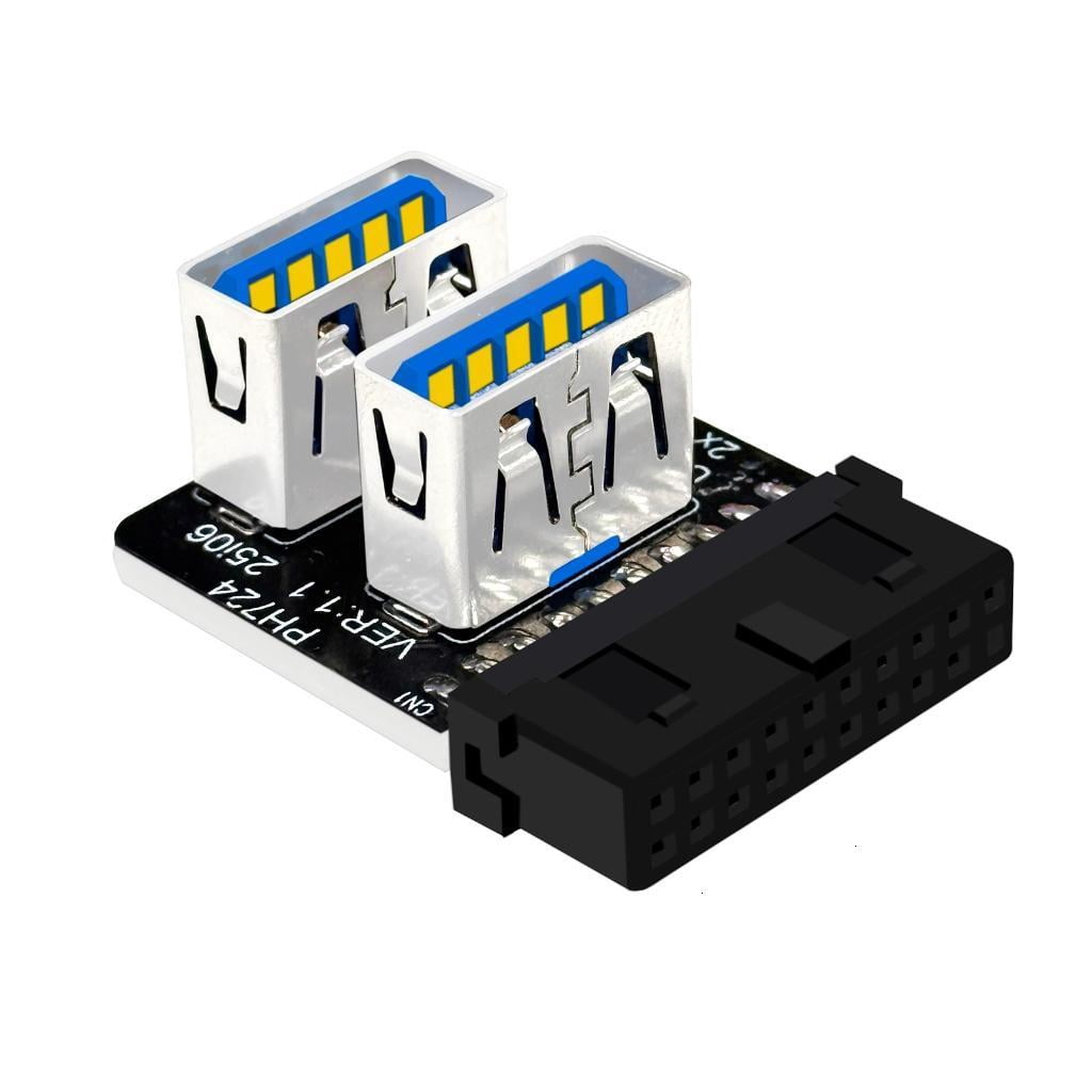 Osdhezcn Motherboard USB Expansion Adapter Providing Two USB3.0 Type A ...