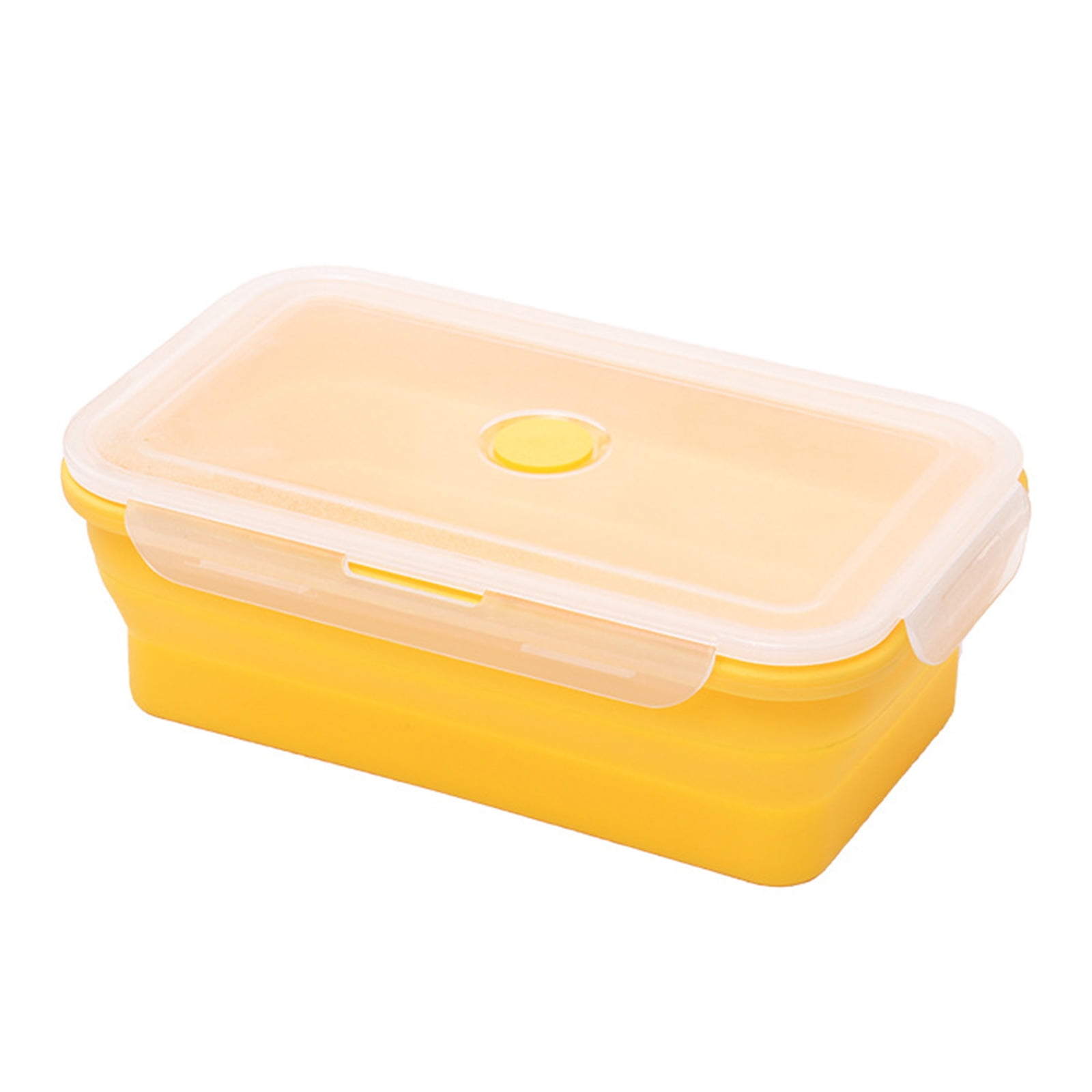 Osdhezcn Multifunctional Bento Box Silicone Collapsible Lunch Box Food ...